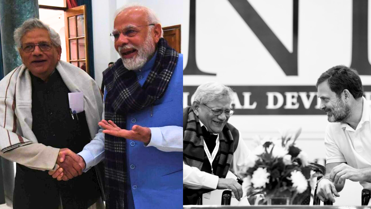 Sitaram Yechury’s Demise: PM Modi, Rahul Gandhi, Chandrababu, and ...