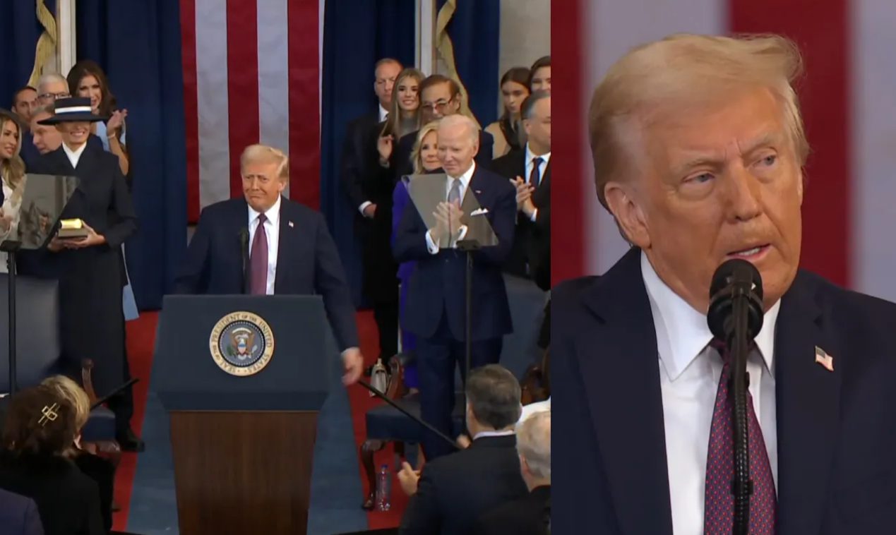 Donald Trump Takes Oath as 47th President of the United States - RTV ...