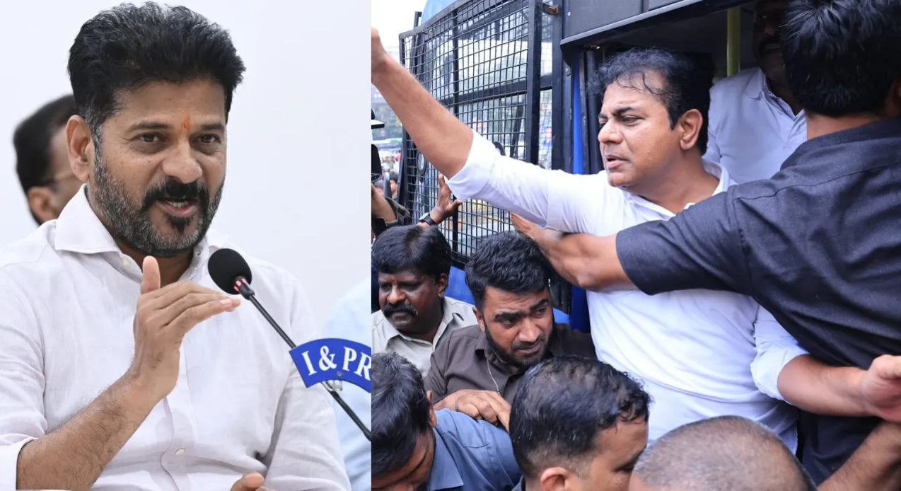 CM Revanth Reddy Rules Out Immediate Arrest of KTR in Formula E Case ...